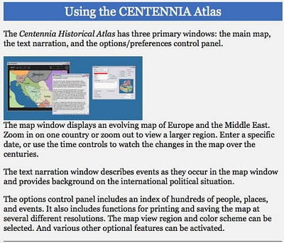 Centennia Historical Atlas: Video App of the Border Changes in Europe ...