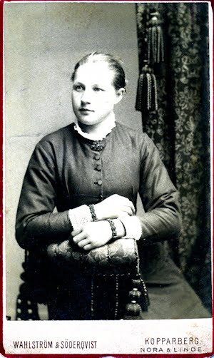 Anna Larsdotter Hann's Swedish Portrait | Sassy Jane Genealogy