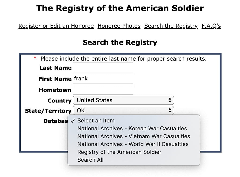 Using the Registry of the American Soldier - Sassy Jane Genealogy