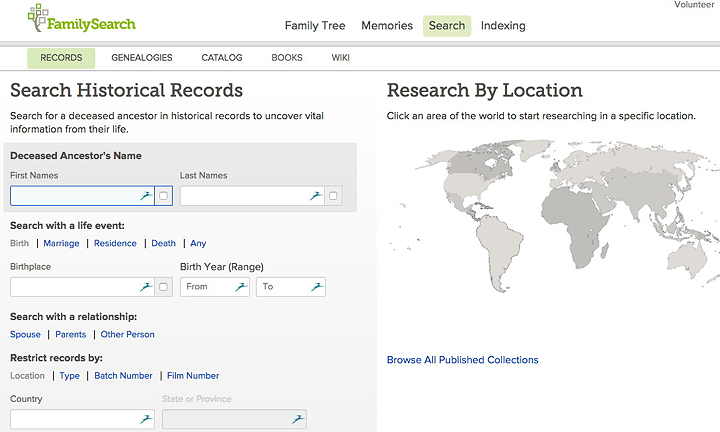 FamilySearch Targeted Searches – Sassy Jane Genealogy