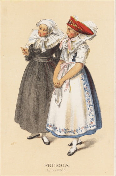 German Peasant Costumes for Genealogy Research | Sassy Jane