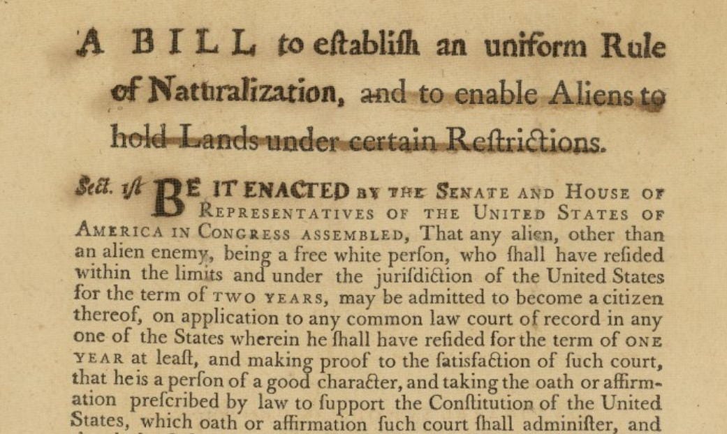Major US Immigration and Naturalization Laws | Sassy Jane Genea
